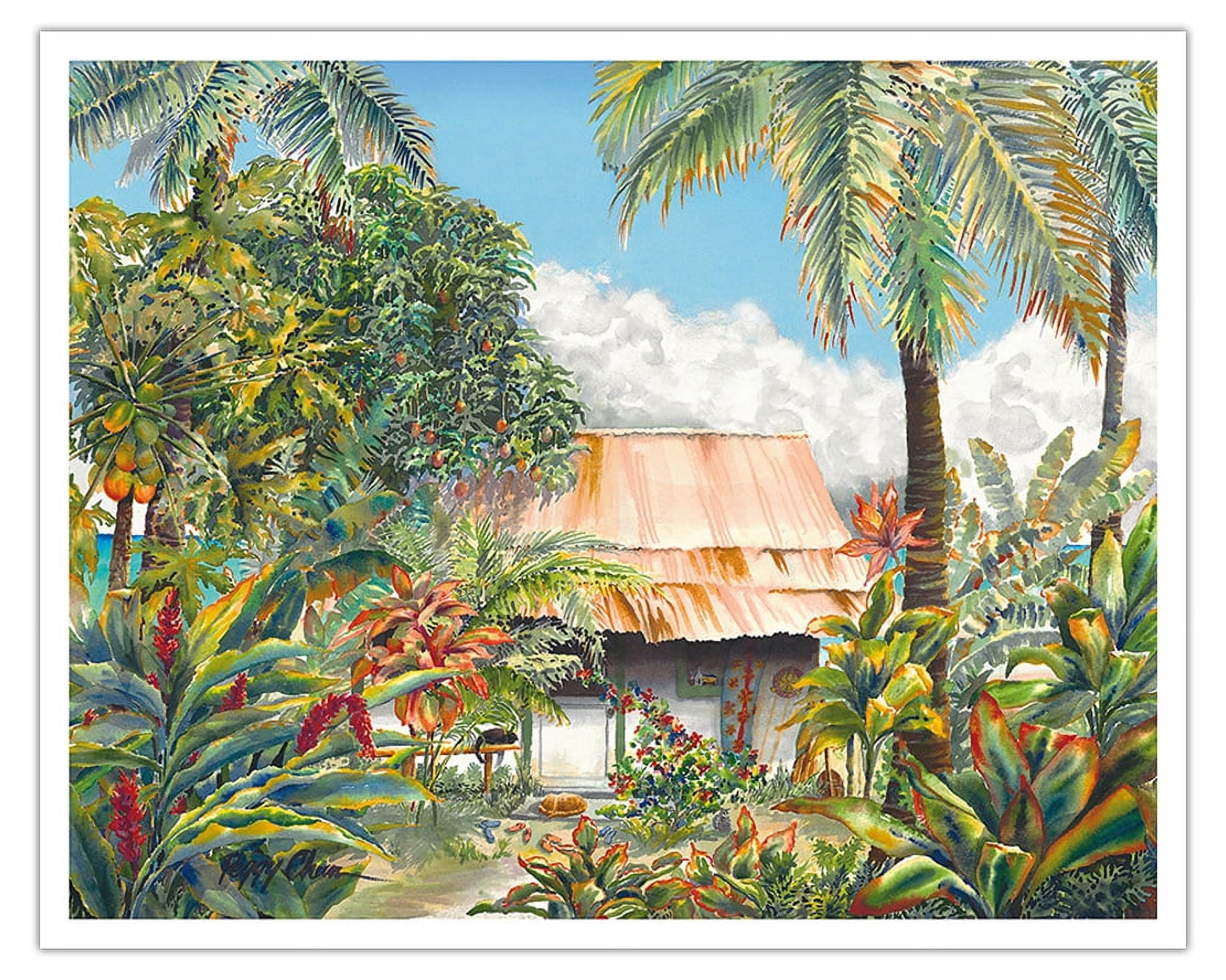 Banana Patch Heaven - Hawaiian Beach House (Hale) - From an Original ...