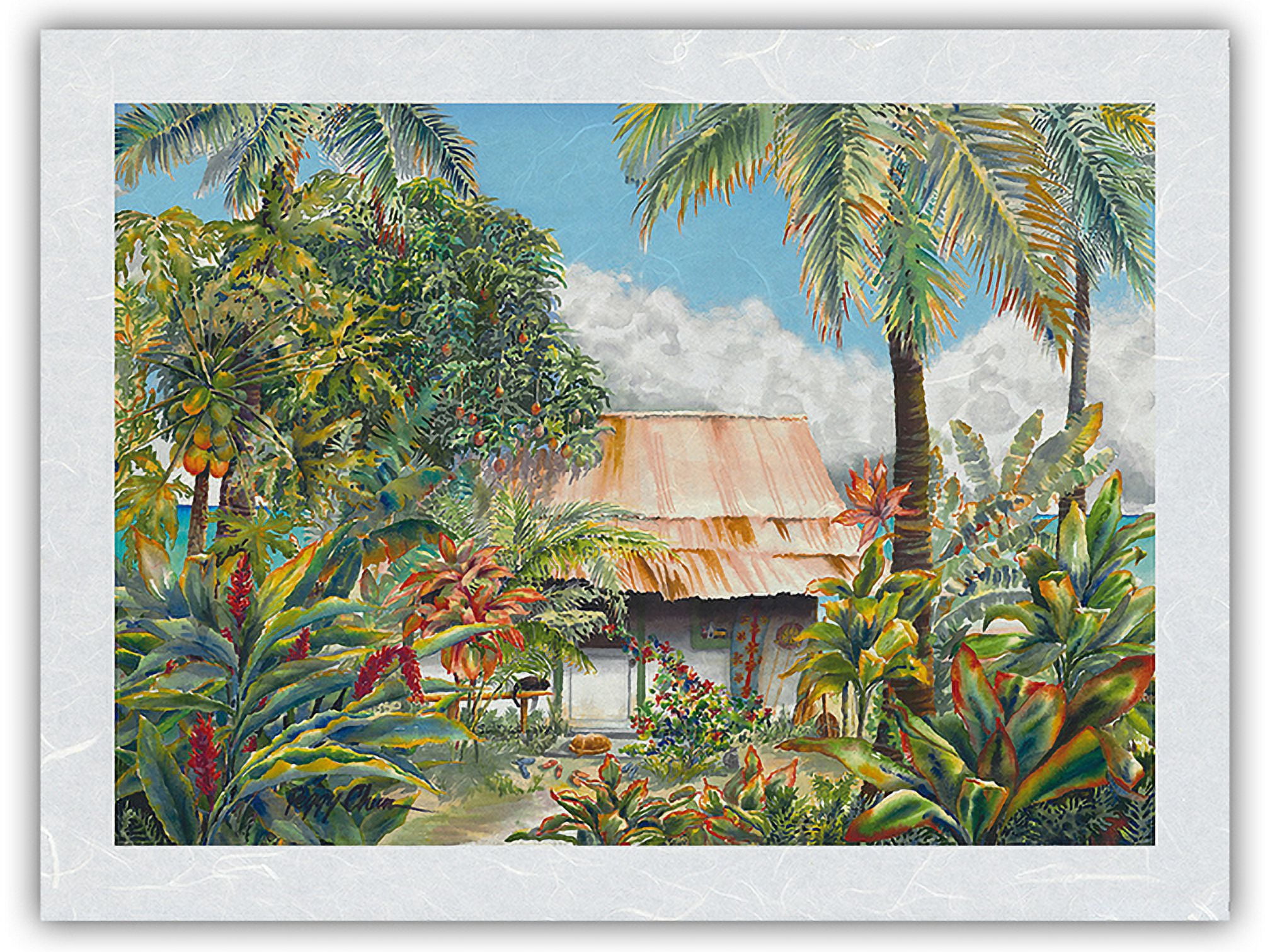 Banana Patch Heaven - Hawaiian Beach House (Hale) - From an Original ...