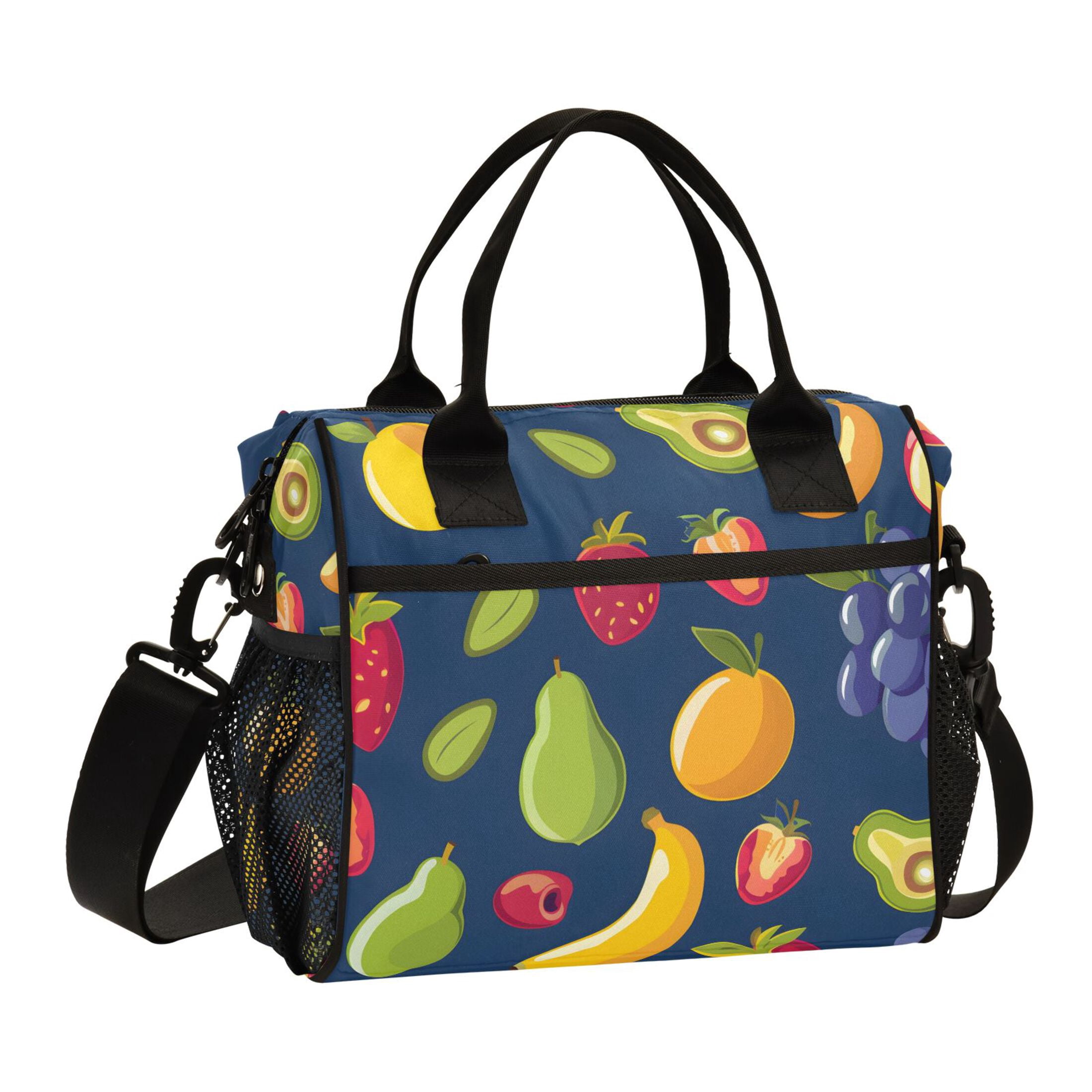 Banana Pear Strawberry Grapes Lunch Bag Insulated Lunch Box Leakproof ...