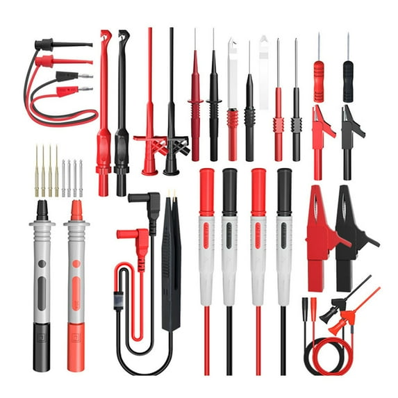 Banana Plug Line Business Industrial Lead Kit Multimeter Test Resistors ...