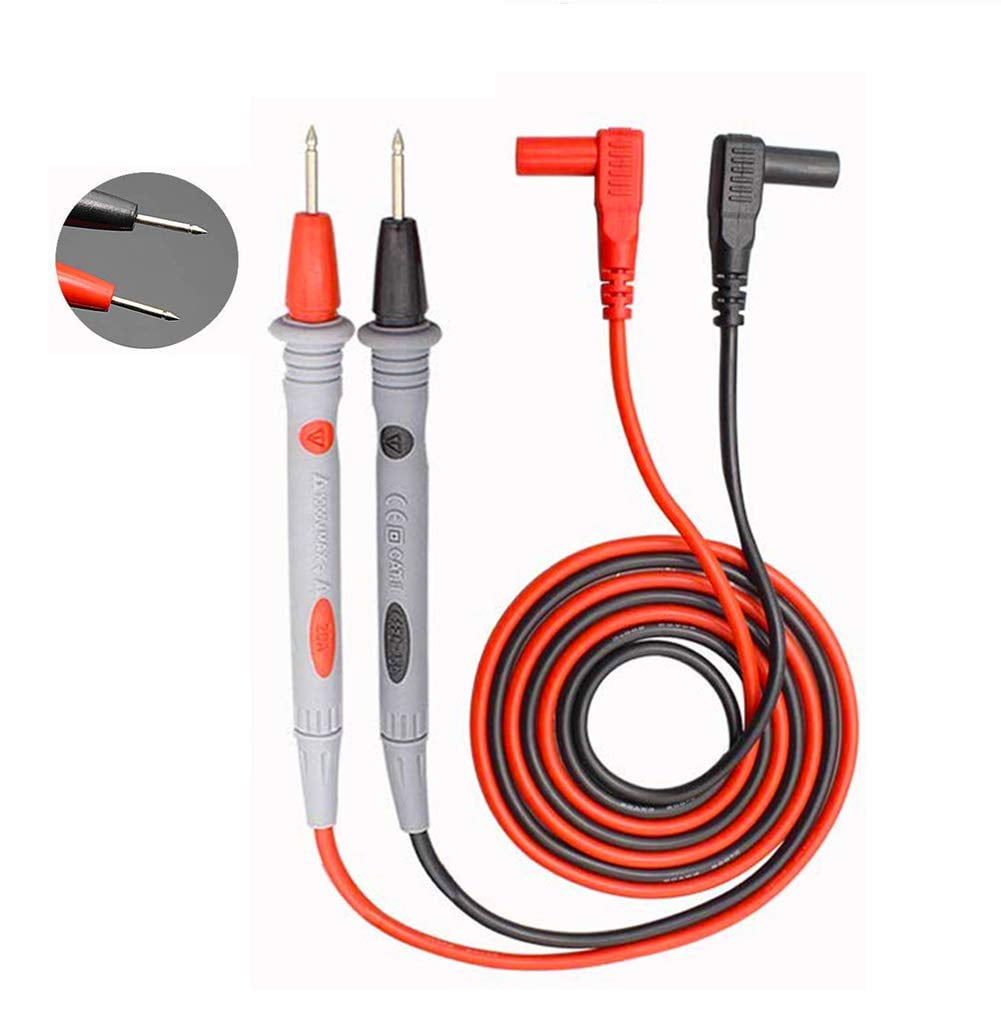 Banana Plug Multimeter Test Leads, 1000V 20A Digital Multi Meter Clamp ...