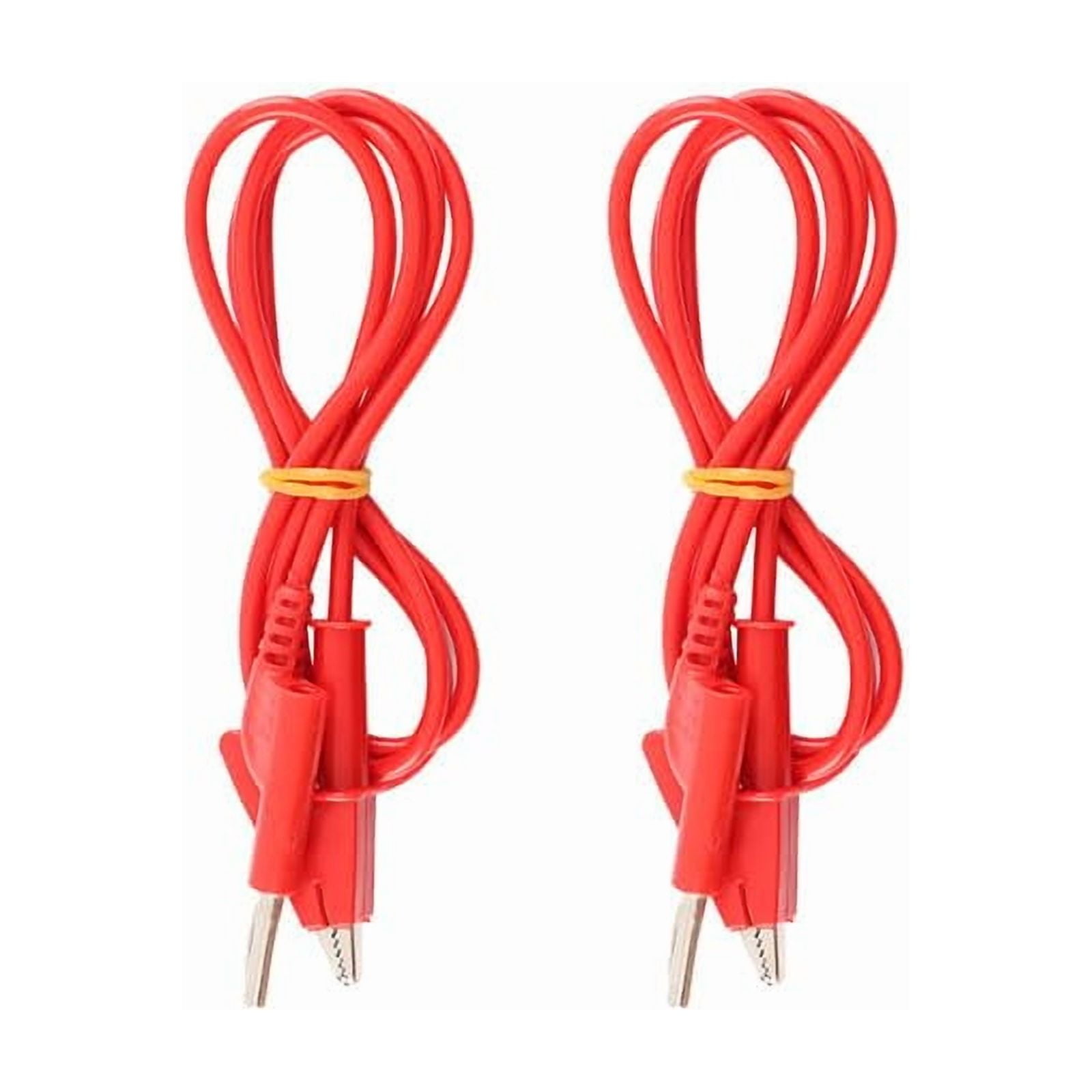 Banana Plug Test Leads Alligator Clips,1m Red 4mm Test Wire,1500V 10A ...