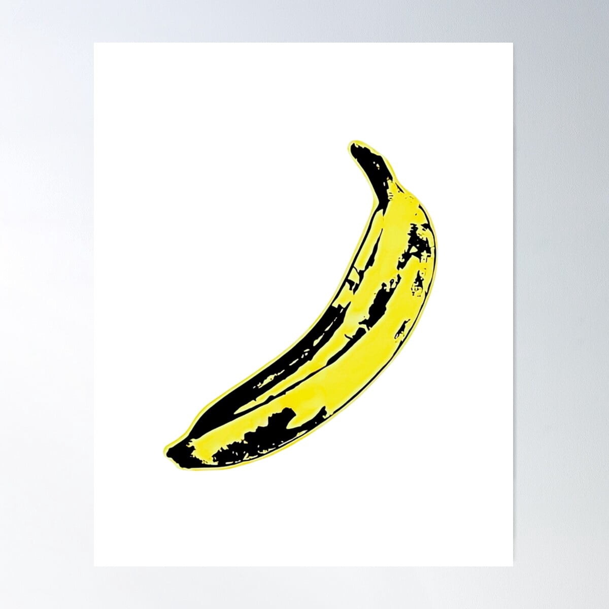 Banana Poster Wall Art, Modern Wall Decor For Living Room Bedroom, 8x12 ...