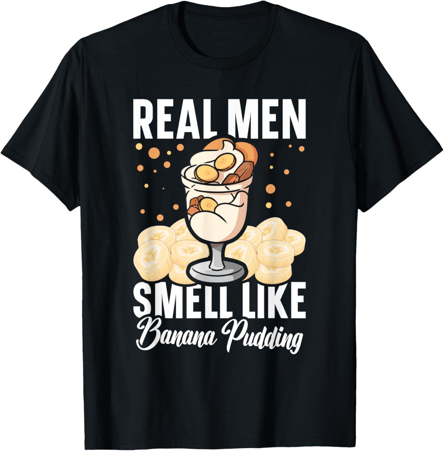 Banana Pudding Dessert Ice Cream Banana Pudding Thanksgiving T-Shirt ...