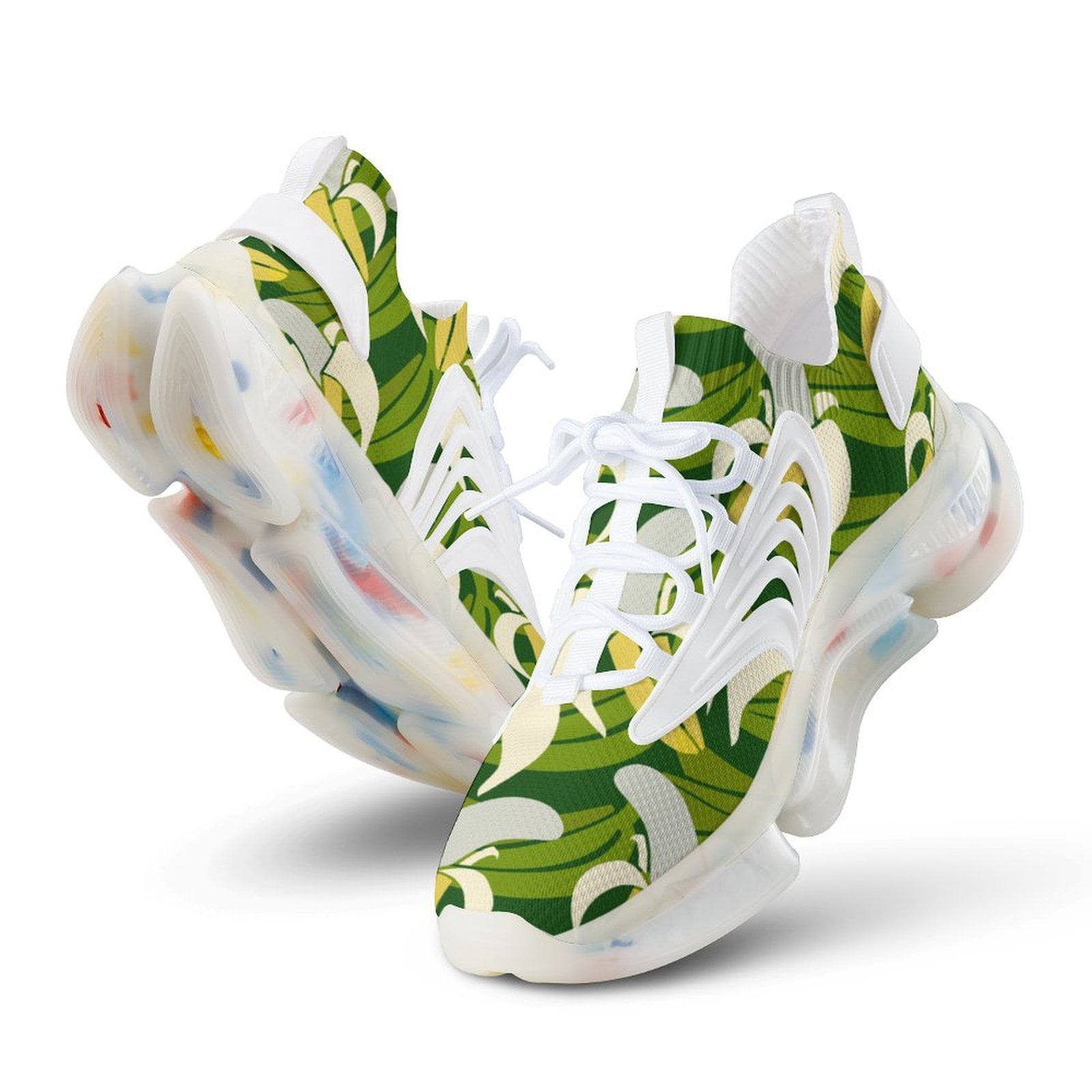 Banana, Repeat, Green Walking Shoes for Men Woman Lightweight Tennis ...