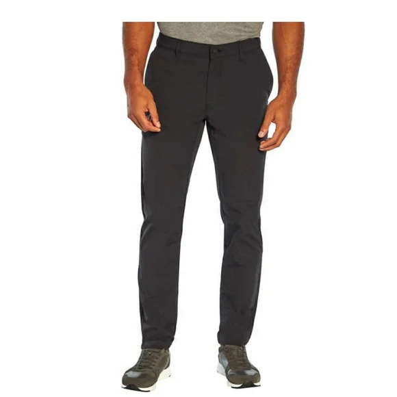 Banana Republic Men's Flat Front Pant (Black, 36x34) - Walmart.com
