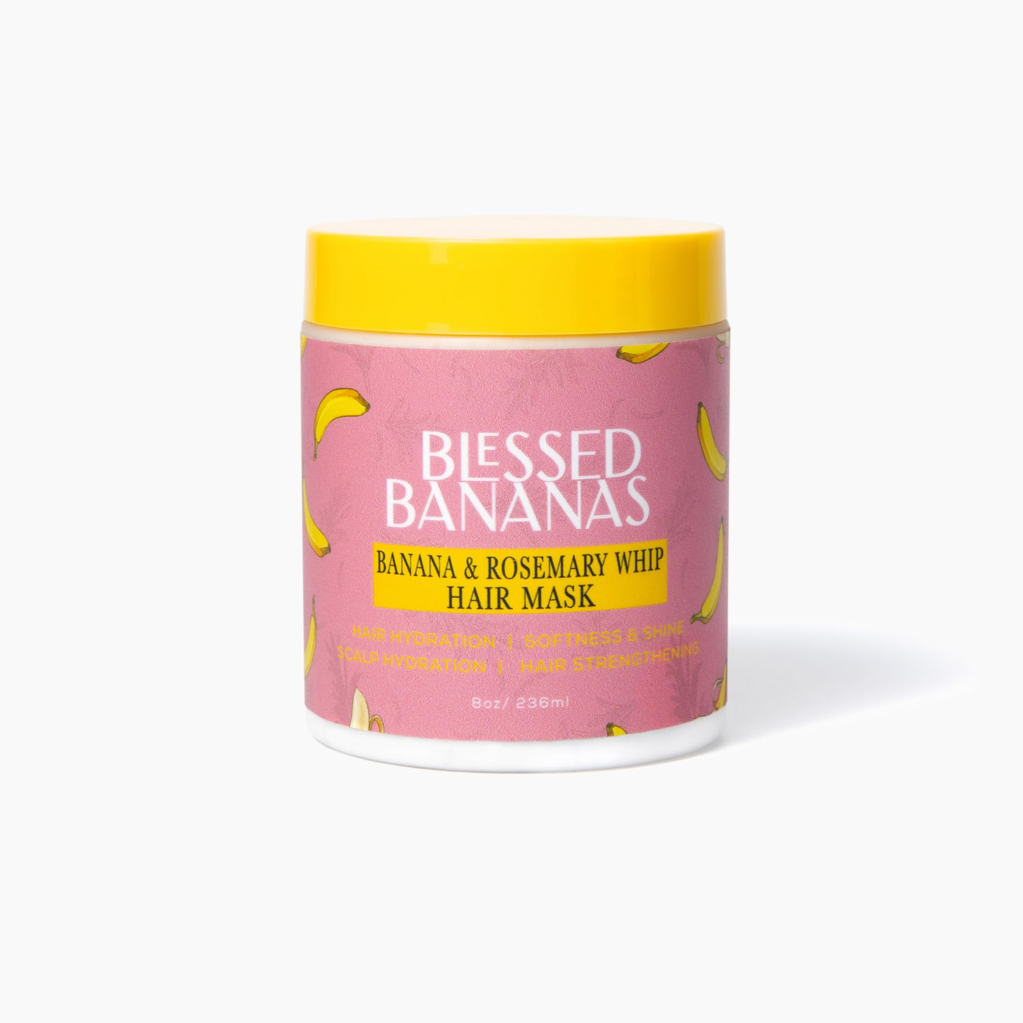 Banana and Rosemary Whip Hair Mask - Nourishing Mask for All Hair Types ...