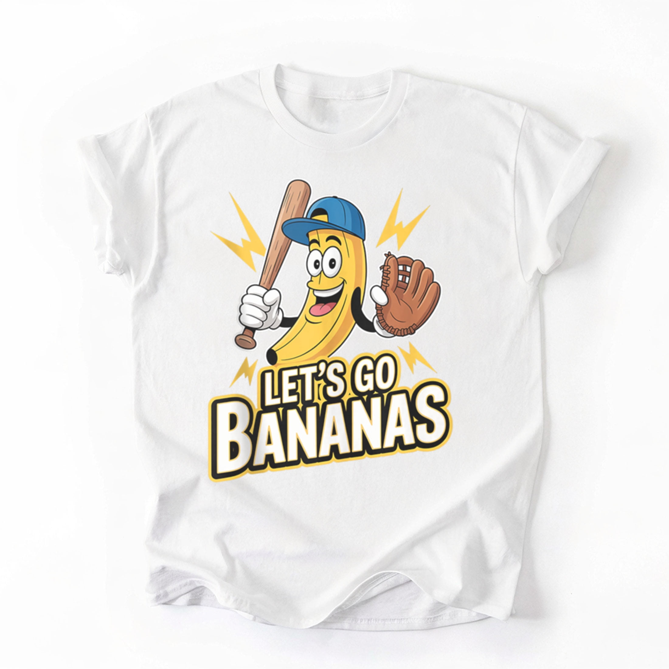 Banana Shirt, Banana Baseball Shirt, Funny Catcher Fruit Shirt, Hip Hop ...