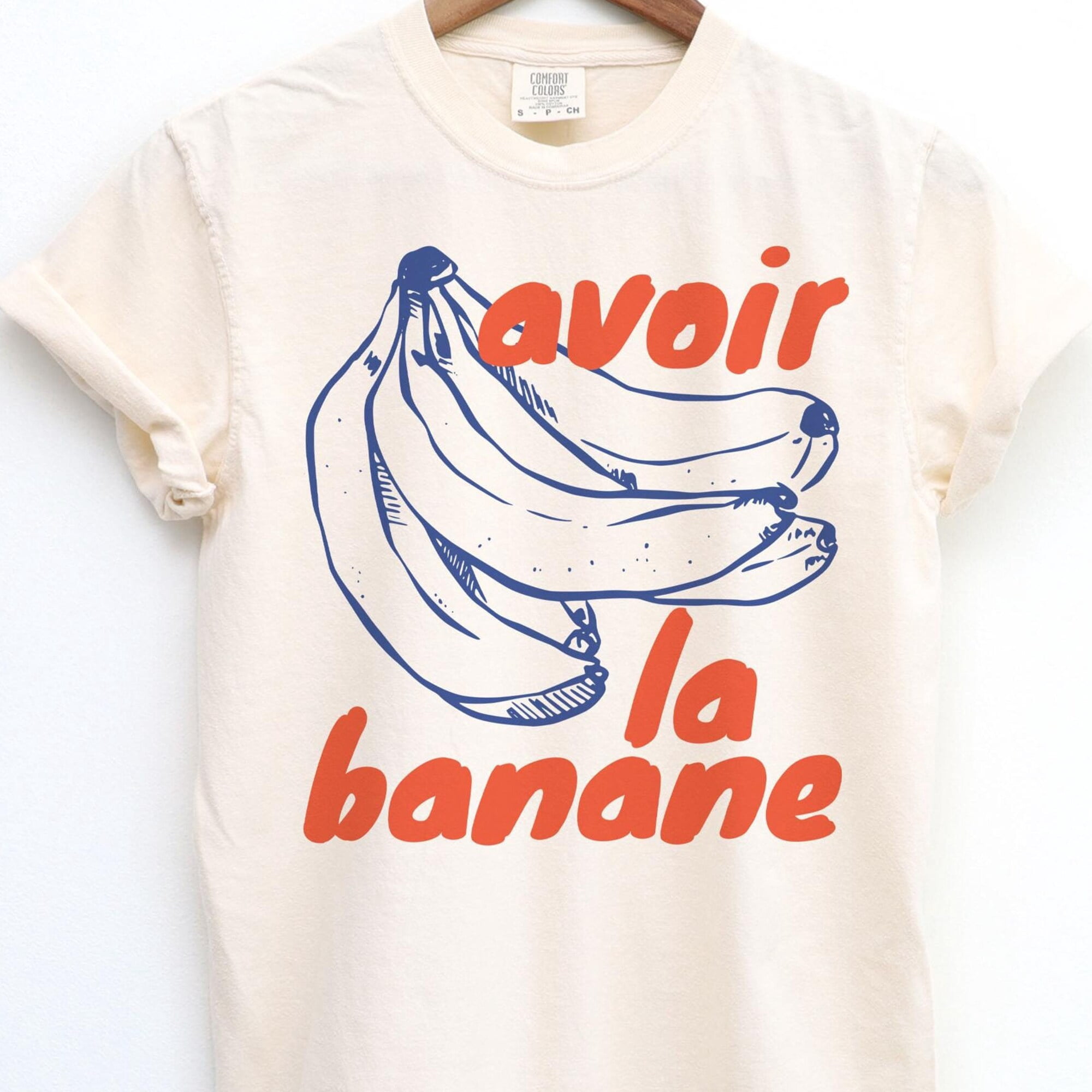 Banana Shirt French Shirt French Saying Quote T Shirt Bananas TShirt ...