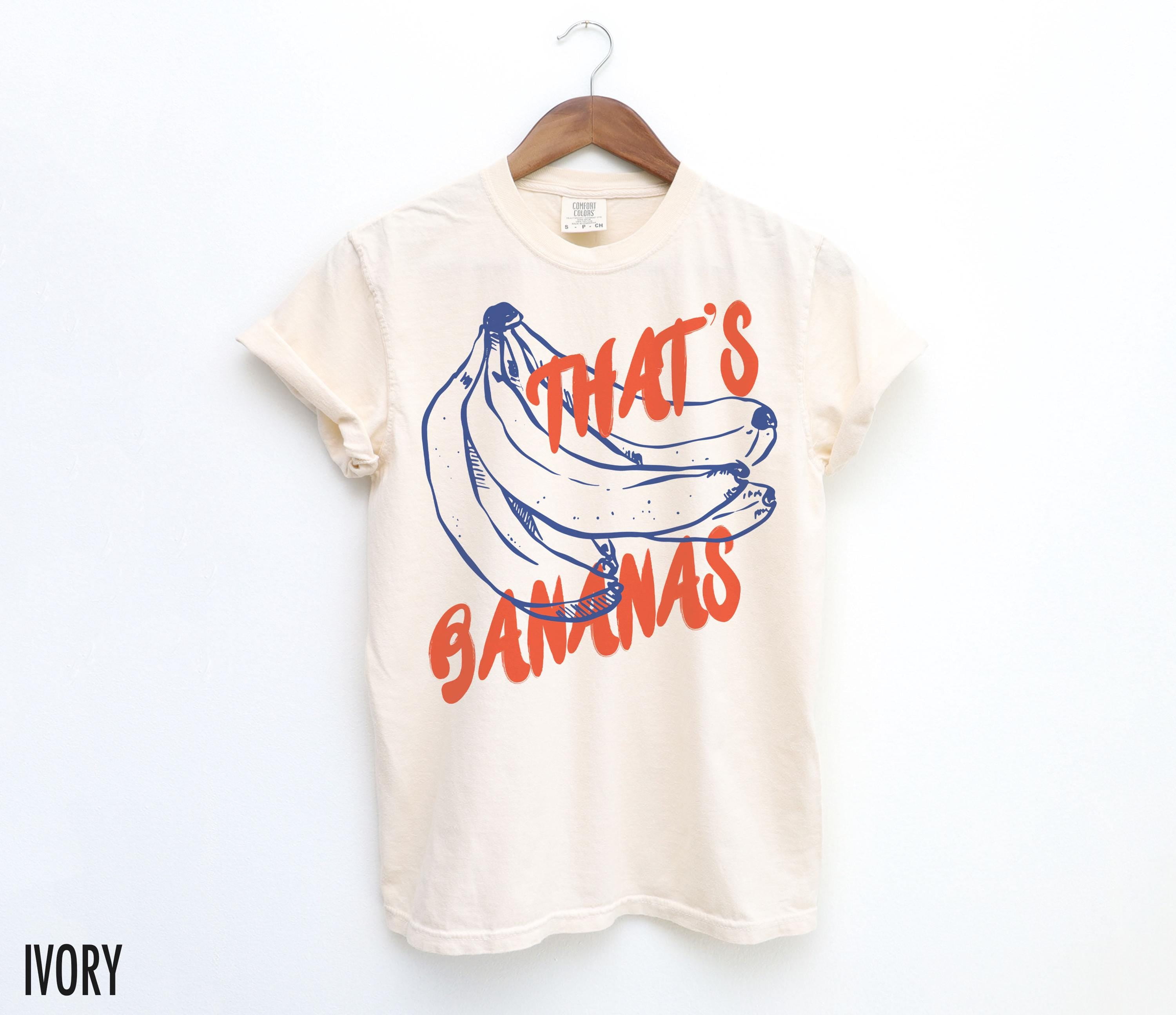 Banana Shirt, Fruit Shirt, Funny Banana, Aesthetic, Retro Graphic Tee ...