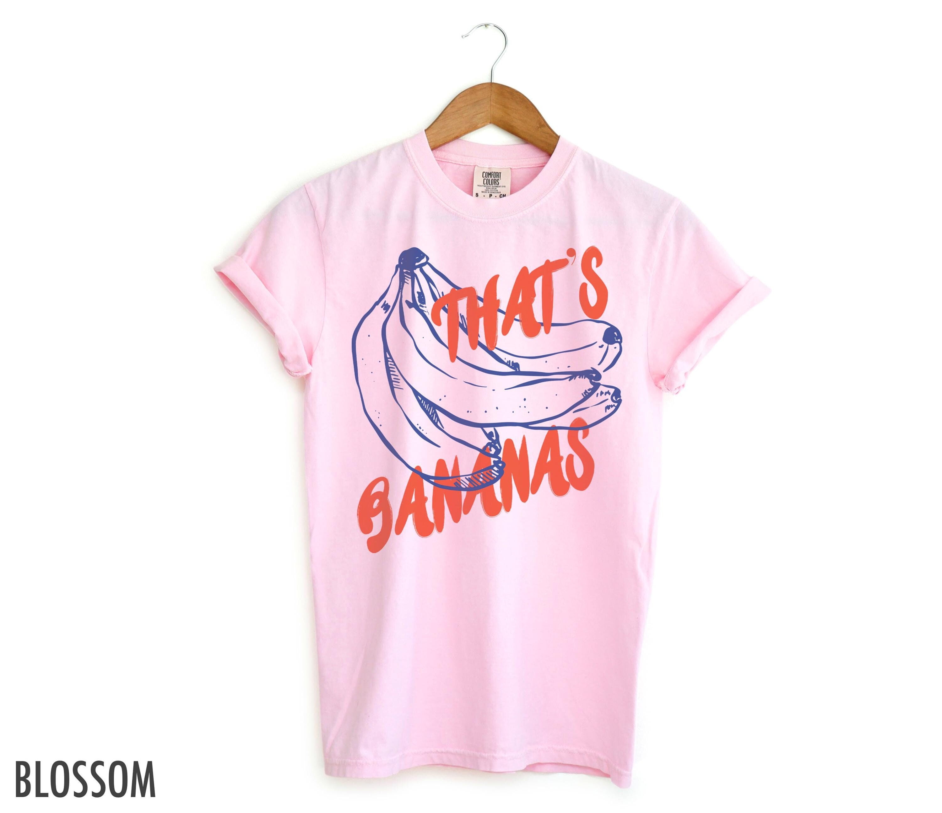 Banana Shirt, Funny Fruit Tshirt, Food Pun, Aesthetic, Retro Graphic ...