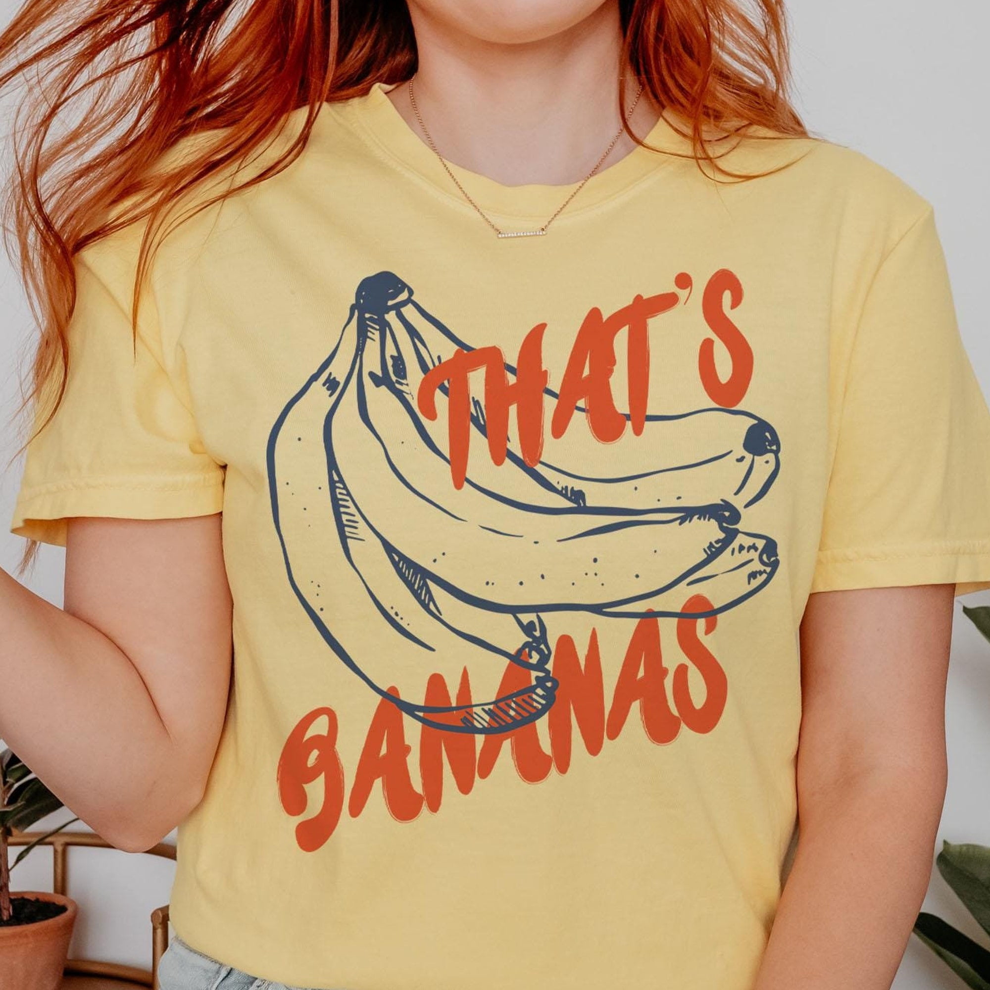 Banana Shirt Funny Fruit Tshirt Food Pun T Shirt Aesthetic Retro ...