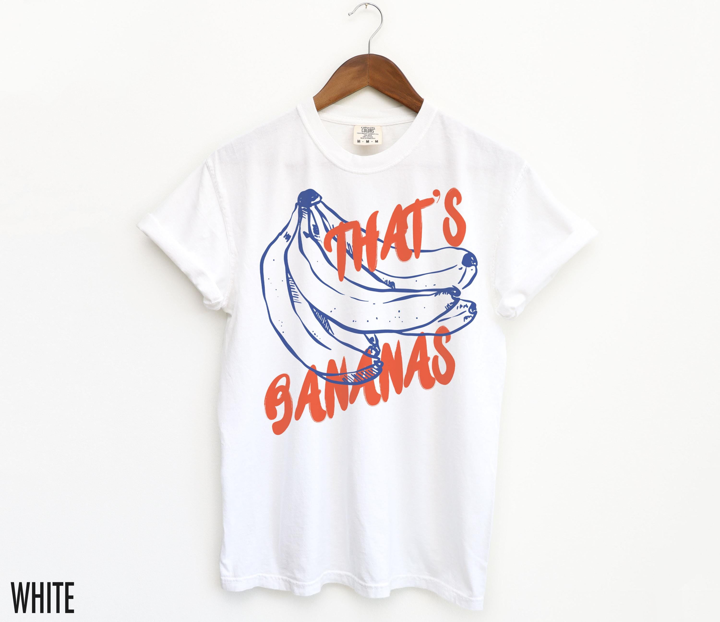 Banana Shirt, Funny Fruit Tshirt, Food Pun T Shirt, Aesthetic, Retro ...