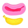 Banana Silicone Fondant Mold Cake Mold Grade Silicone Oven Dishwasher ...