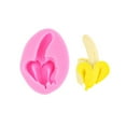 Banana Silicone Fondant Mold Cake Mold Grade Silicone Oven Dishwasher ...