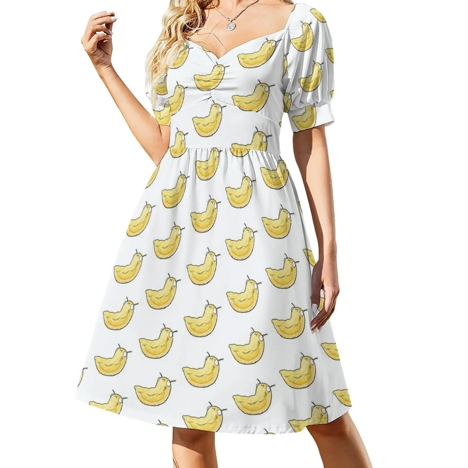 Banana Slug Frid Sleeveless Wom's dresses Prom gown - Walmart.com