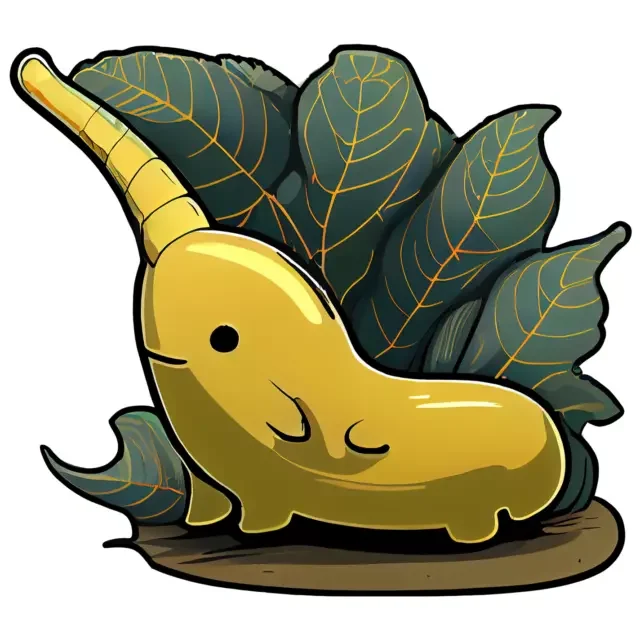 Banana Slug Sticker Cartoon Cute Phone Decal Water Bottle Stickers Car ...