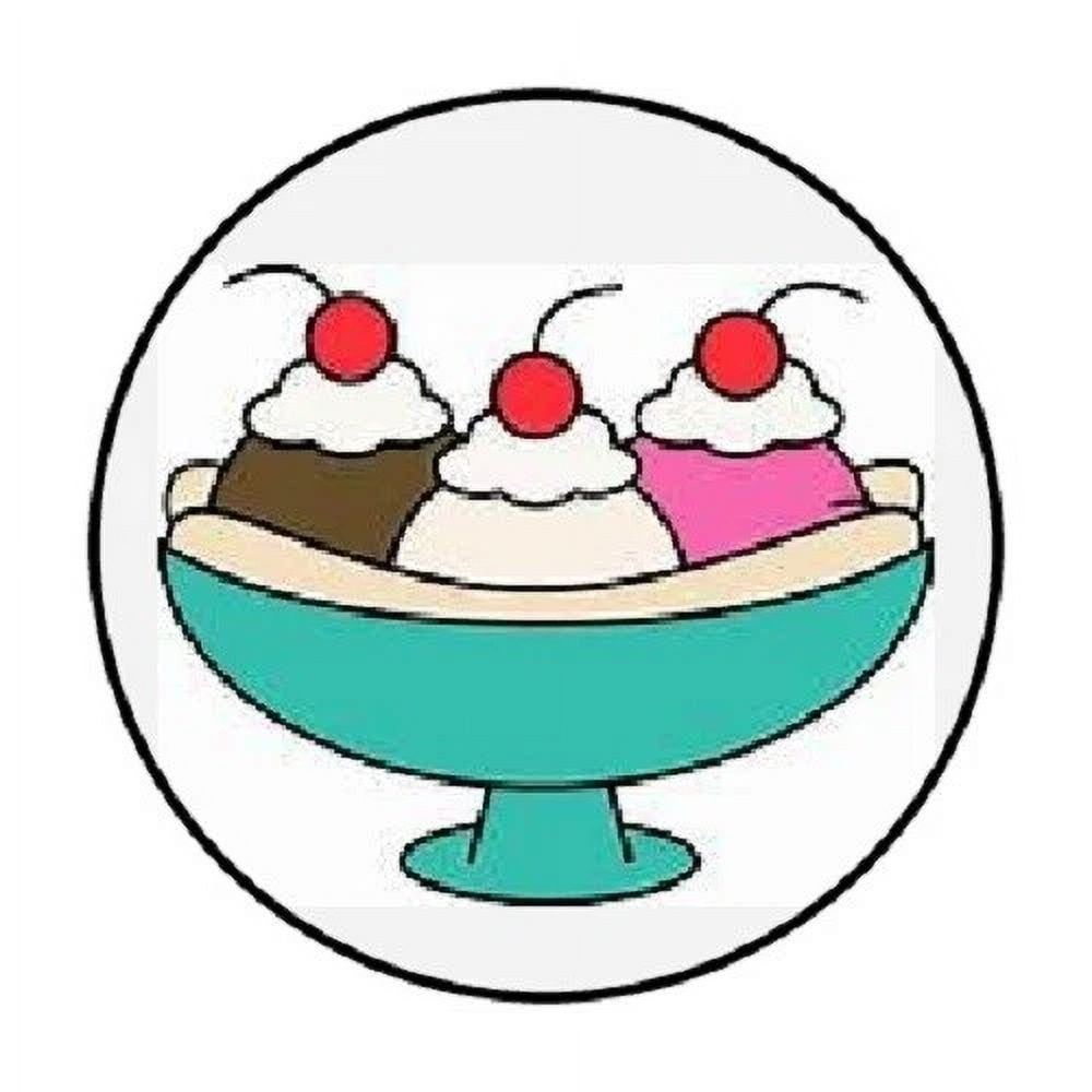 Banana Split Sticker Phone Decal Water Bottle Stickers Car Decals ...