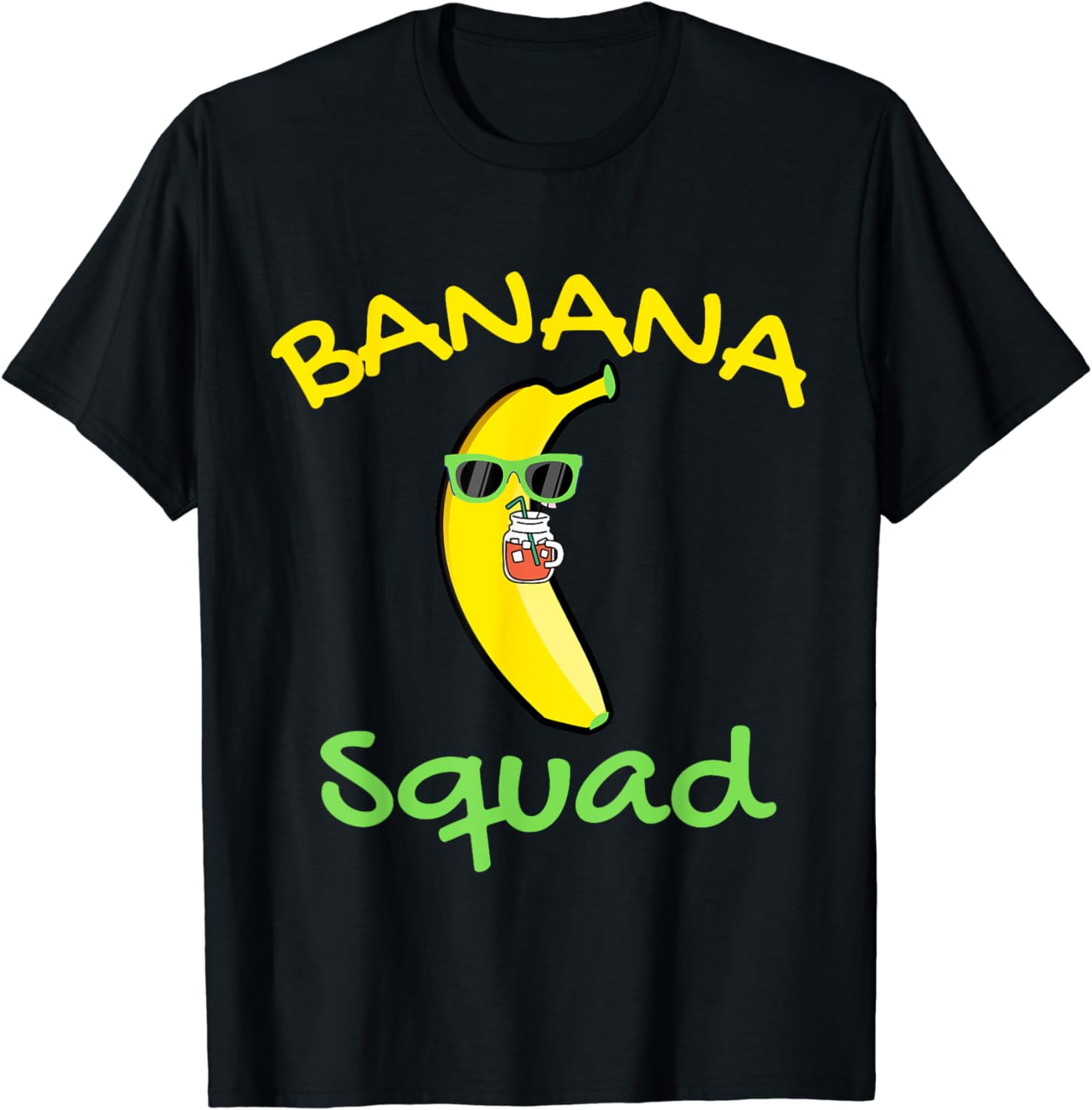 Banana Squad Food Summer Vacation Matching Fruit Lover Party T-Shirt ...