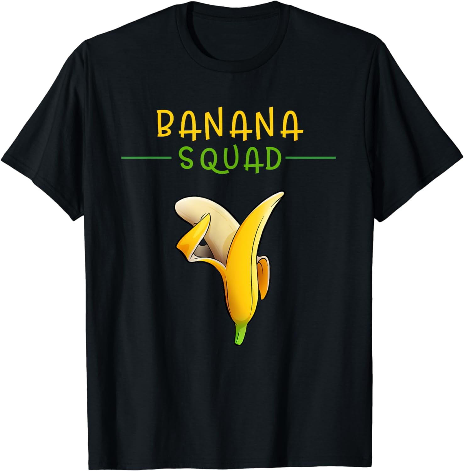 Banana Squad Funny Dabbing Banana SHIRT Food & Dab Tee T-Shirt ...
