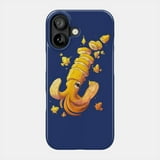 Banana Squid Funny Fruit Animal Hybrid Case for Apple iPhone 11-17 ...