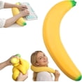Banana Squishy, 18Inch Jumbo Realistic Moldable Soft Slow Rising Stress ...