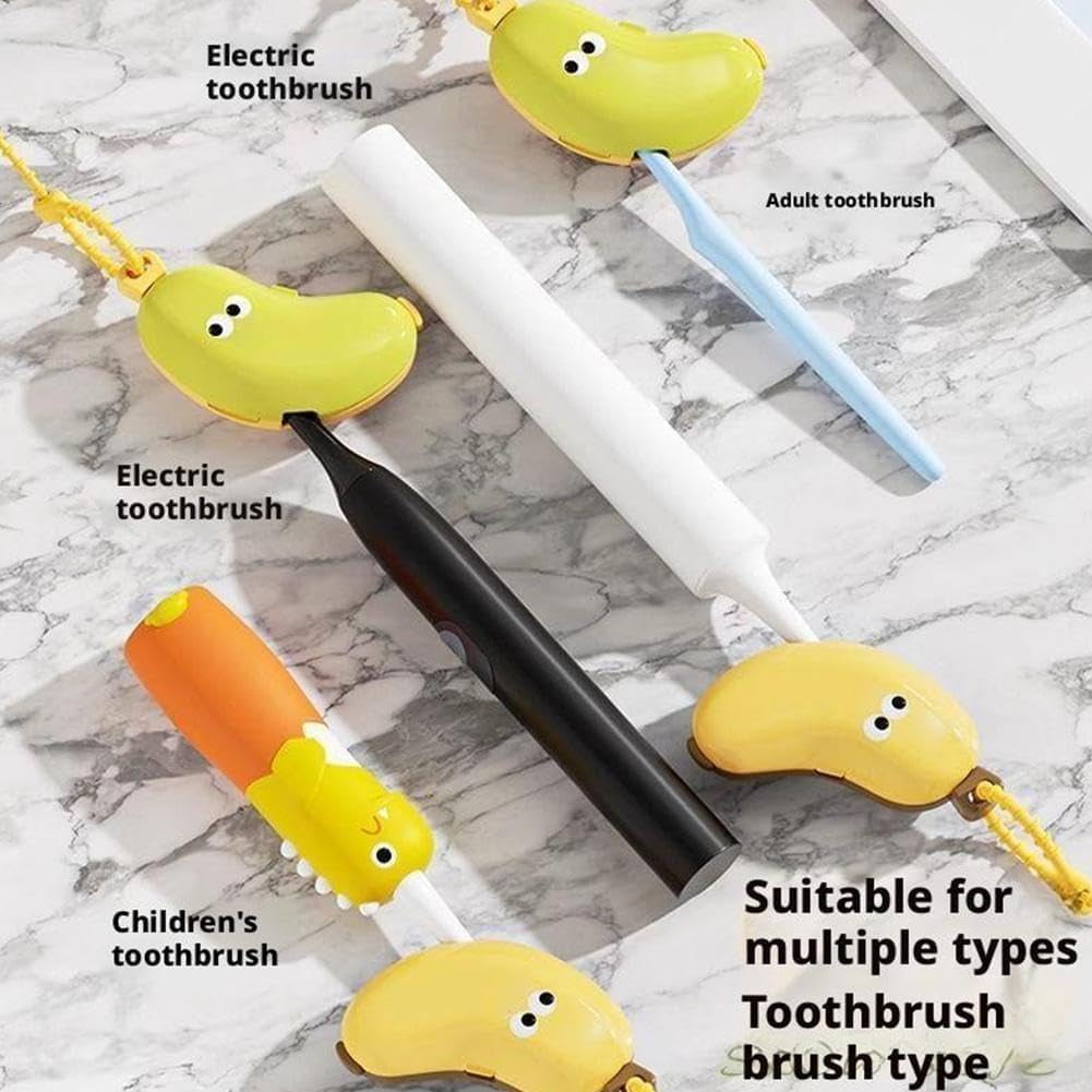 Banana Toothbrush Cover, Fun Banana Fruits Toothbrush Cover with ...