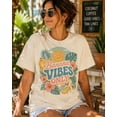 Banana Vibes Only T-Shirt, Tropical Summer Vacation Gift, Retro Beach ...