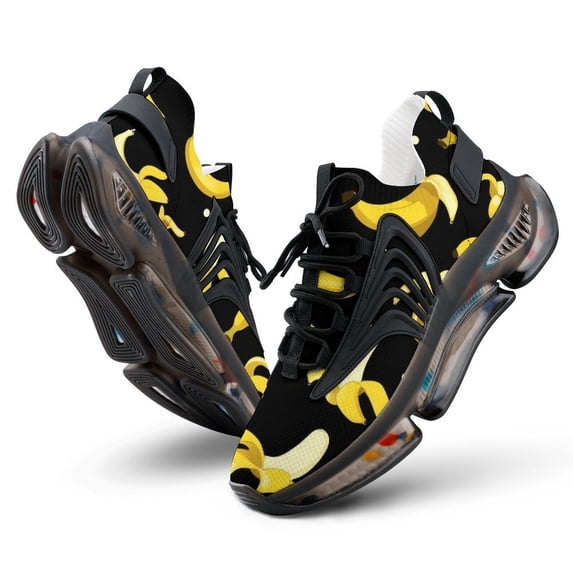 Banana Walking Shoes for Men Woman Lightweight Tennis Fashion Elastic ...