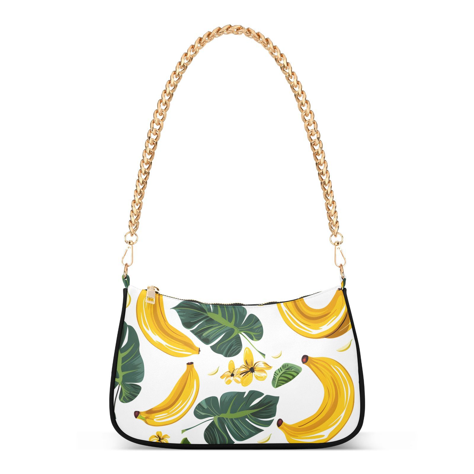 Banana and Leaves Women Handbags Shoulder Bag Cross Body Bag with ...