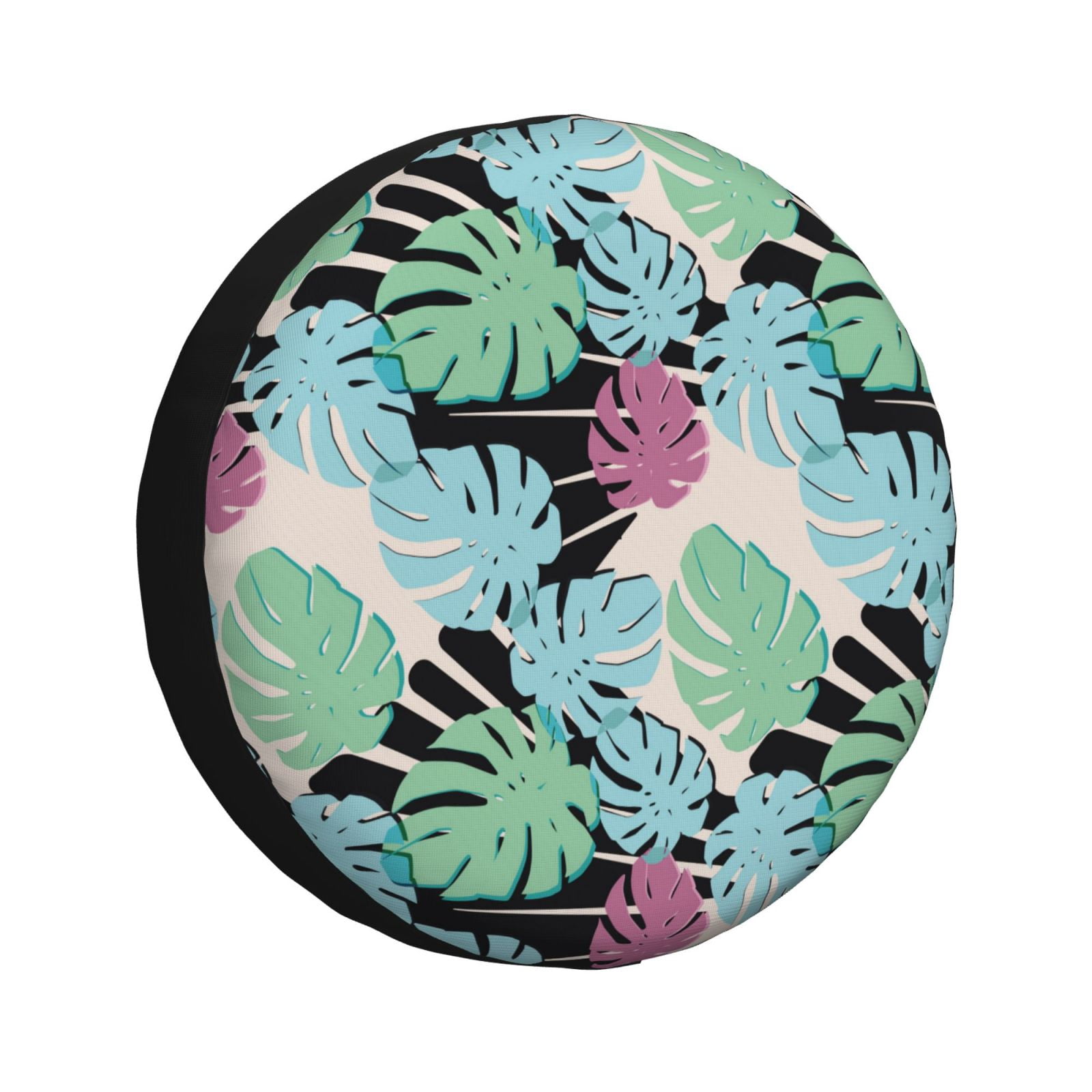 Banana leaves_C Spare Tire Cover for Trailer Camper RV Truck SUV 15 ...