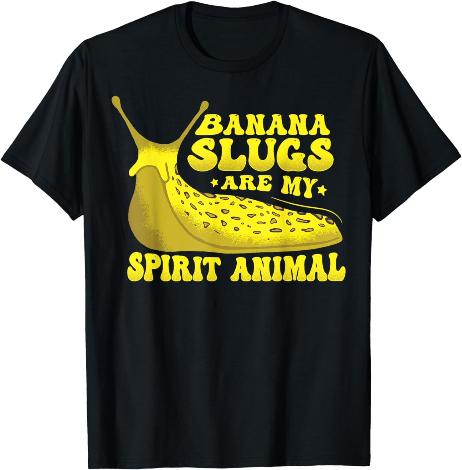 Banana slug Design for a Yellow banana slug fan T-Shirt - Walmart.com
