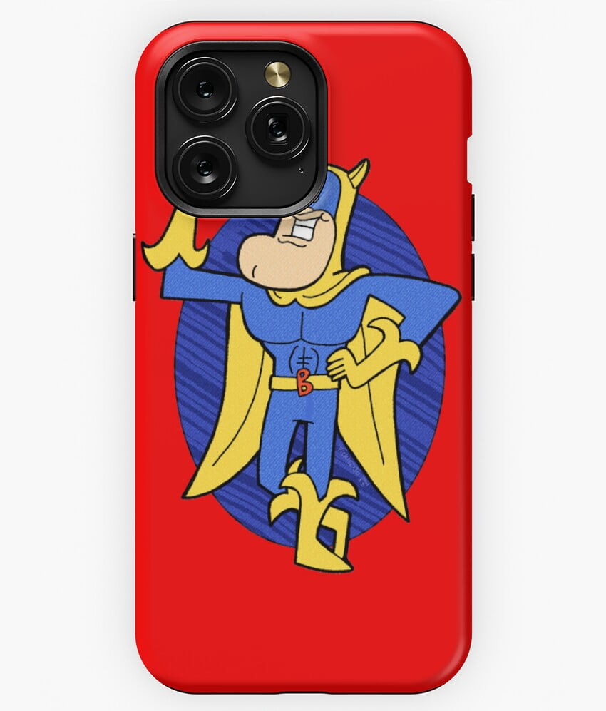 Bananaman Retro Cartoon Superhero G5865 Phone Case for iPhone17 16 15 ...