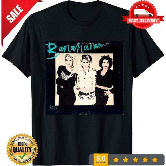 Bananarama SYNTH-POP DANCE NEW WAVE T-SHIRT unisex S-3XL, LIMITED ...