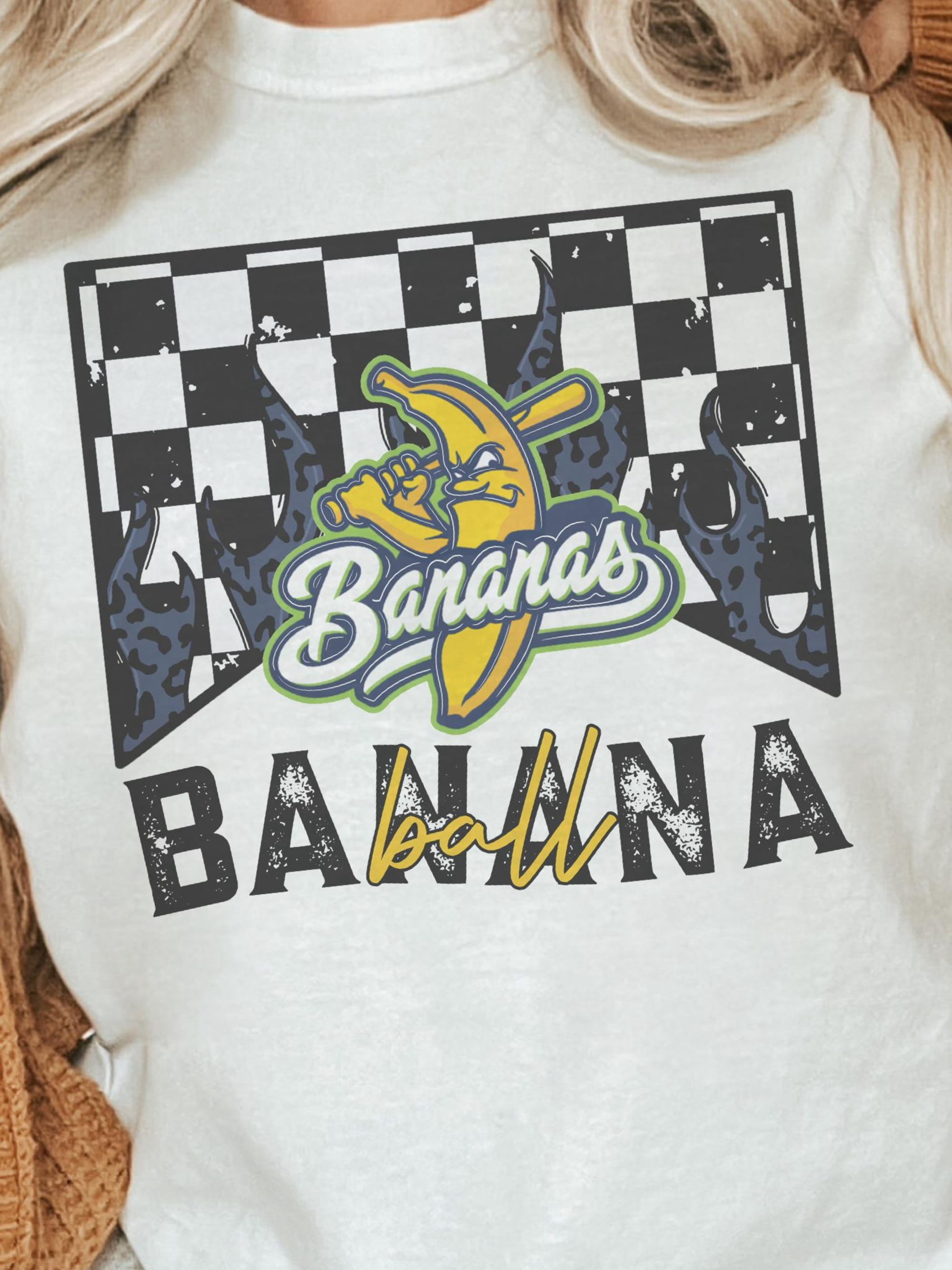 Bananas Ballin Shirt Savannah Baseball Fan Tee Banana Baseball Shirt ...