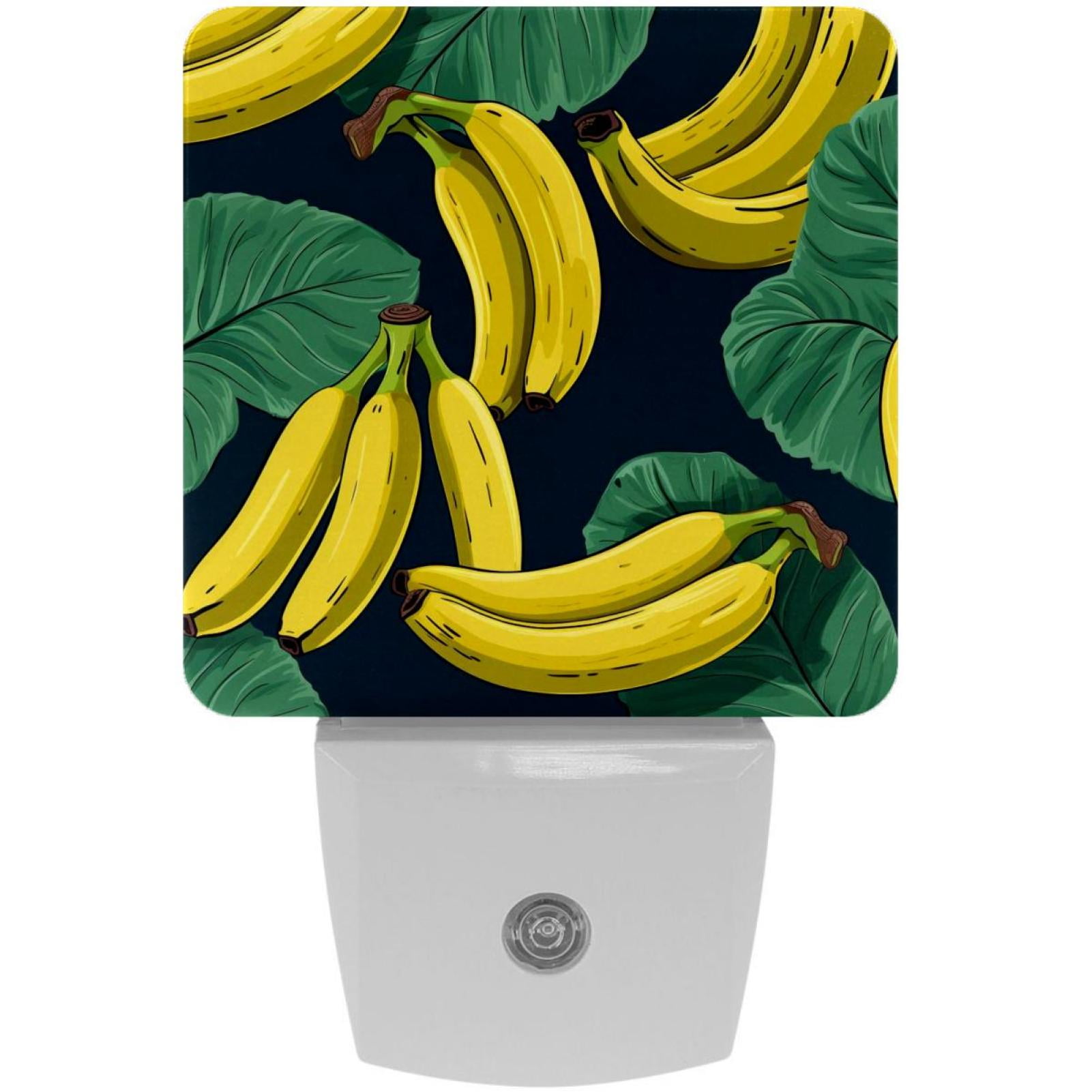 Bananas Enhance Your Space with LED Square Night Lights - Versatile & Stylish Illumination ...