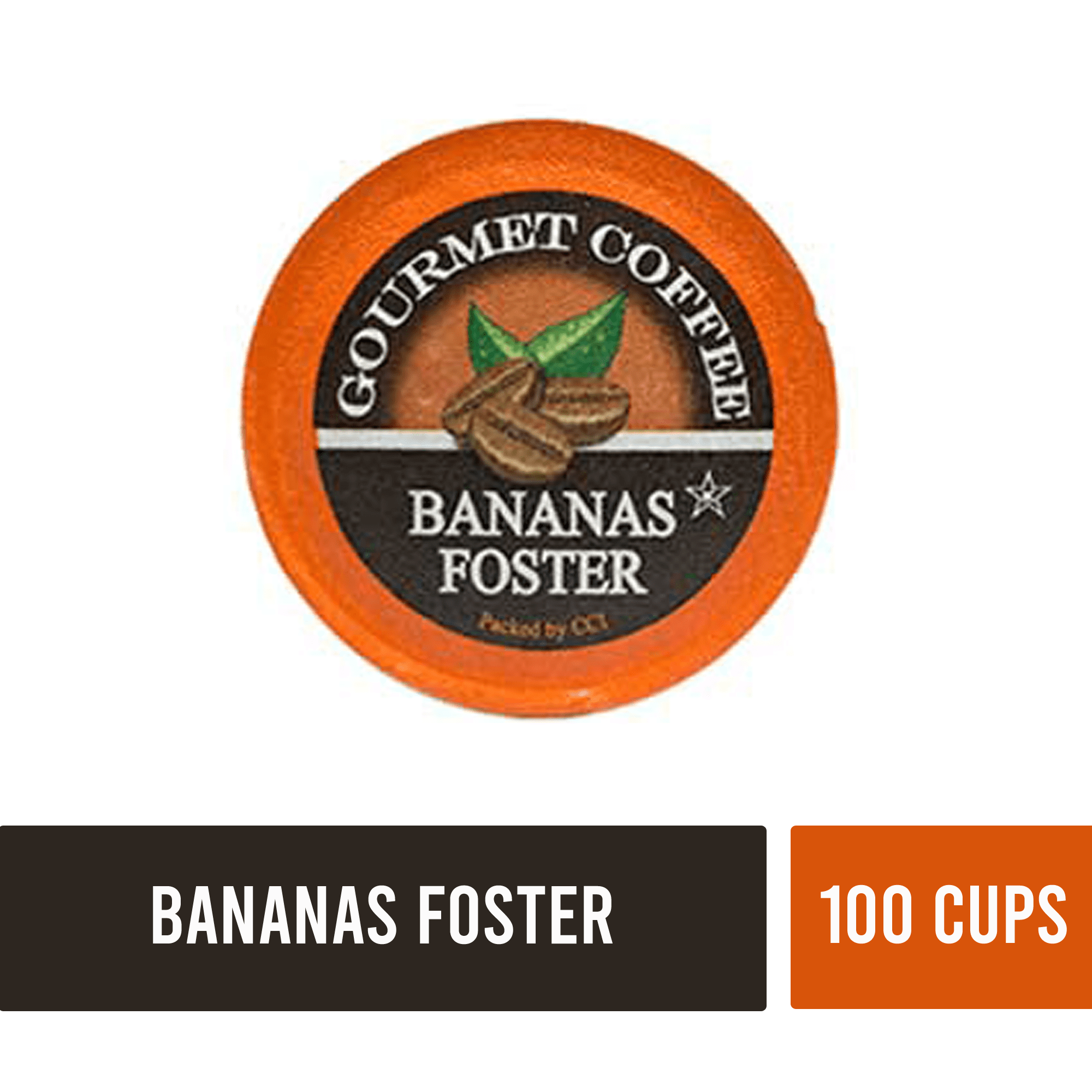 Bananas Foster Coffee, 100 Count, Single Serve Cups - Walmart.com