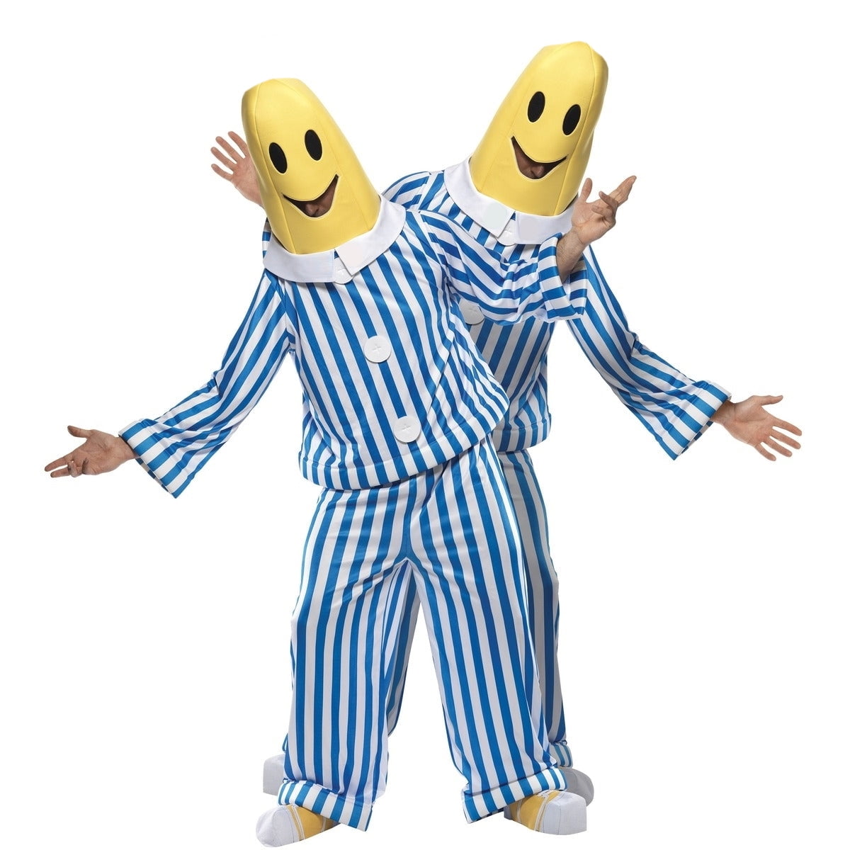 Bananas In Pajamas Adult Costume Pyjamas TV Show Gift Fancy Dress ...