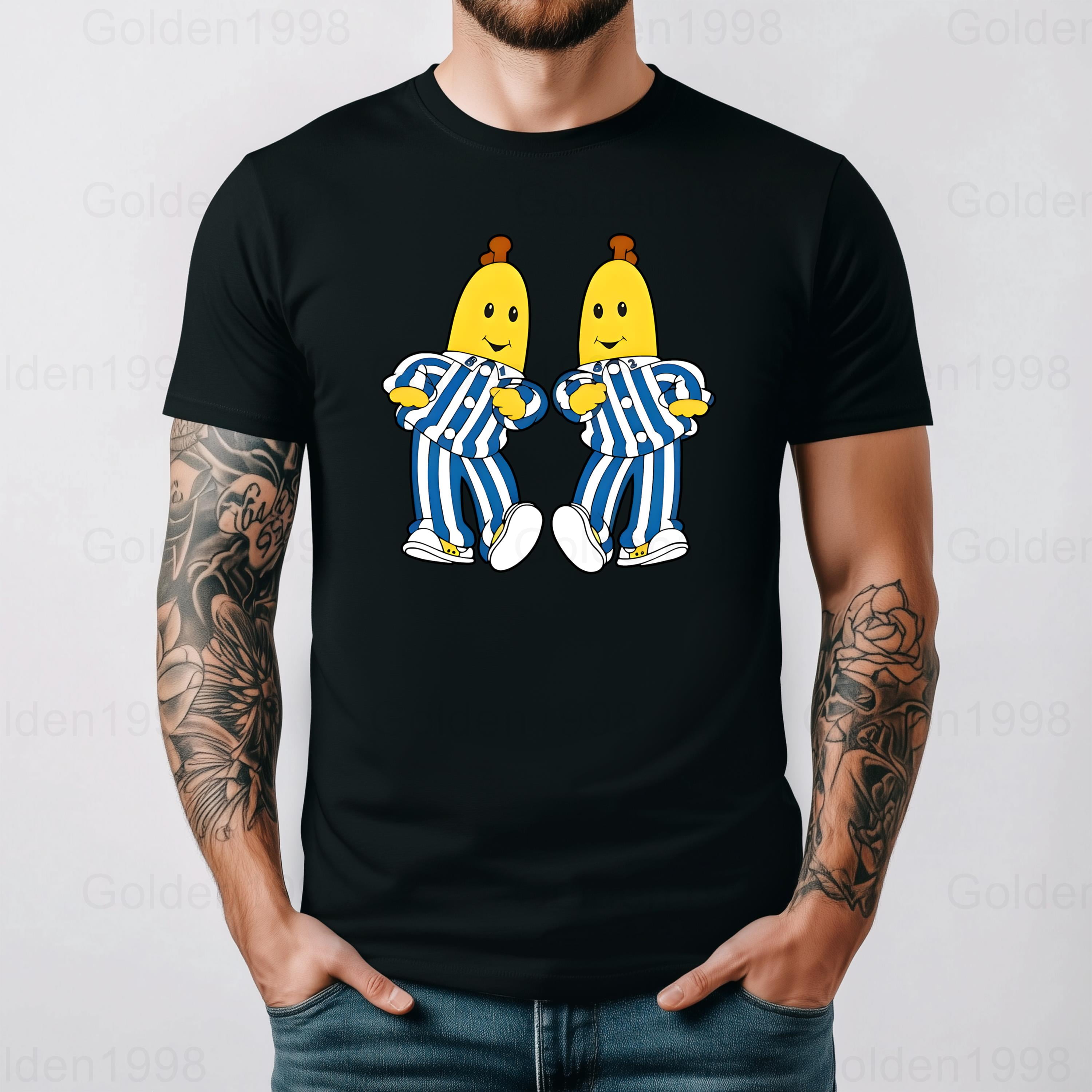Bananas In Pajamas B1 And B2 Banana Lovers Graphic Image Graphic Tee ...