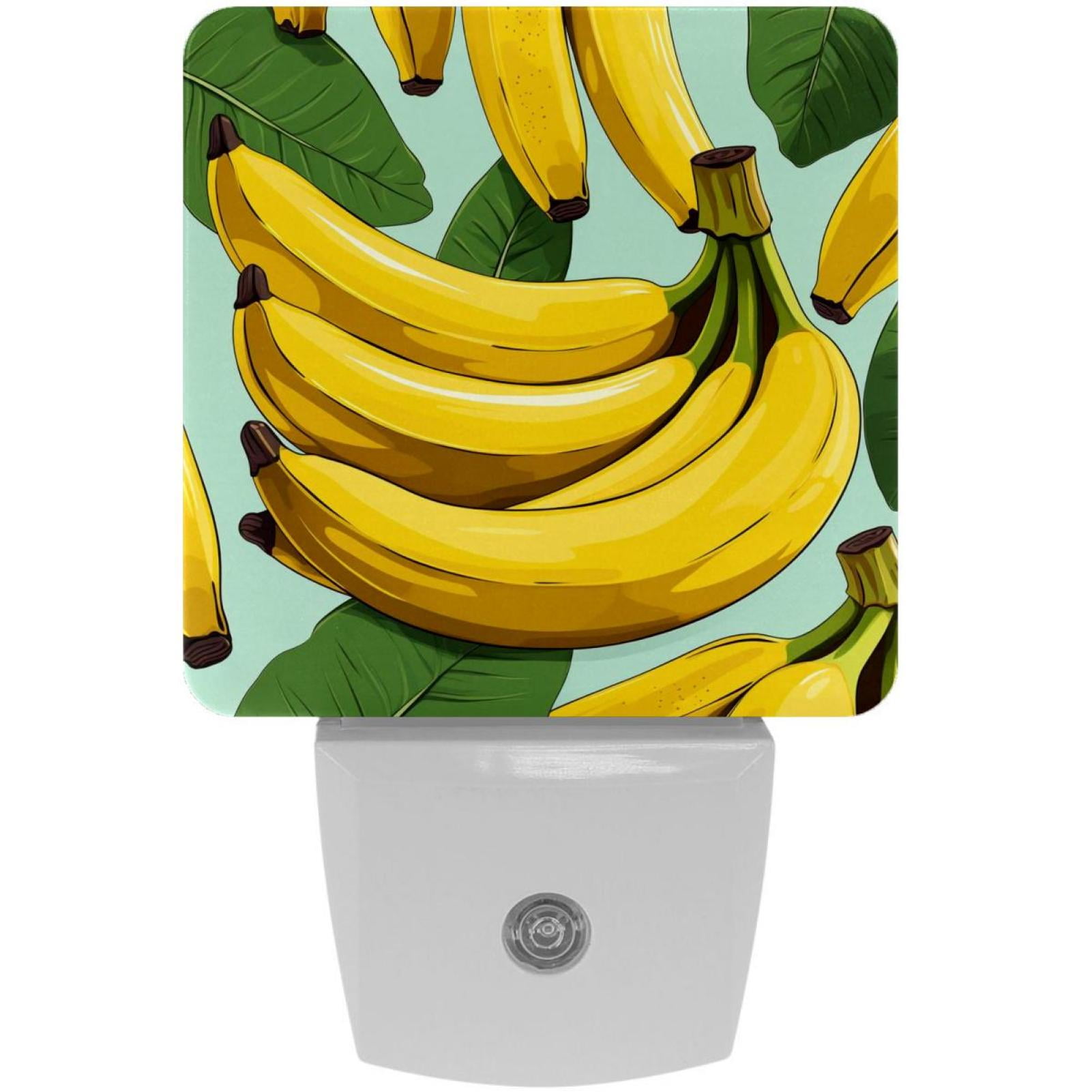 Bananas LED Square Night Lights - Energy Efficient & Elegant Decorative ...