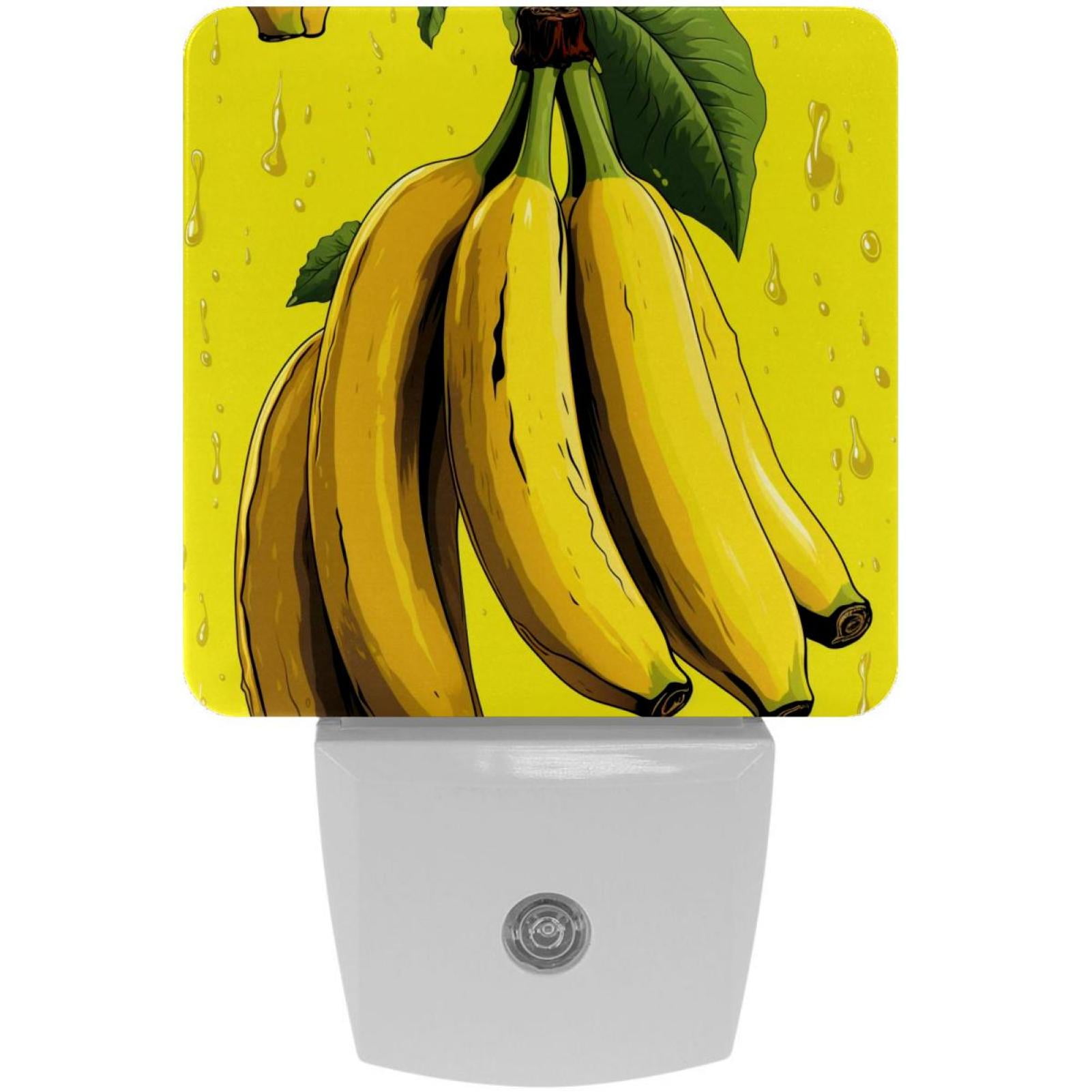 Bananas LED Square Night Lights - Modern and Versatile Plug-in Lighting ...