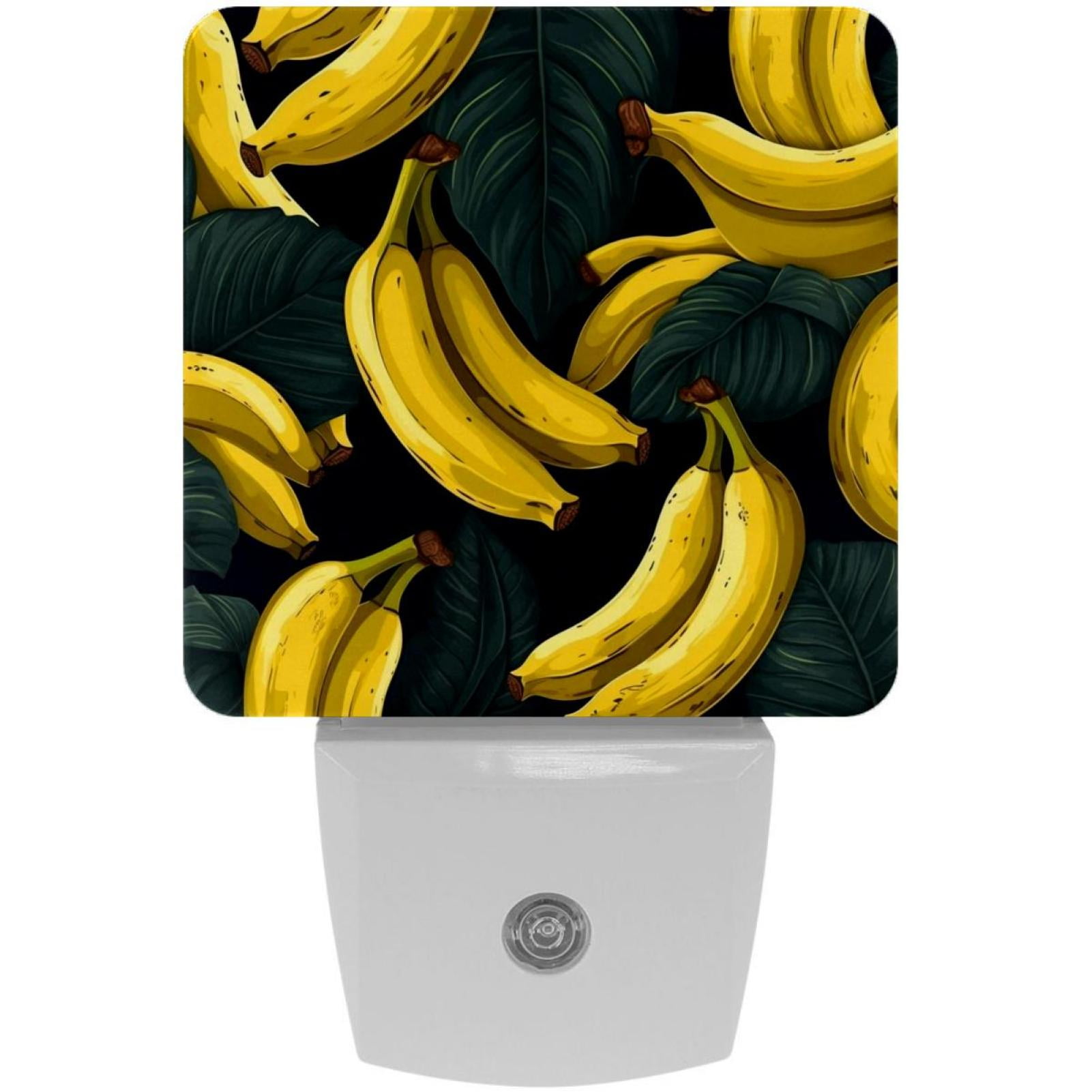 Bananas LED Square Night Lights - Small and Bright Illumination for ...