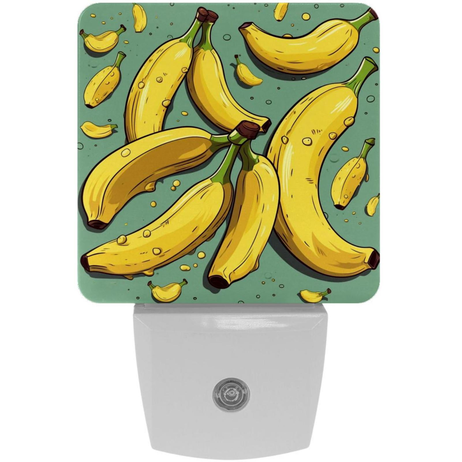 Bananas LED Square Night Lights - Stylish and Energy-Efficient Lighting ...
