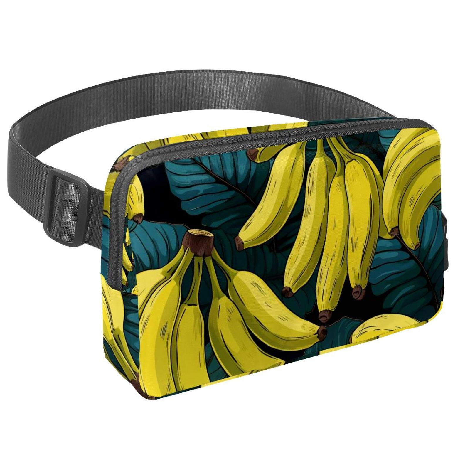Bananas Lightweight Adjustable Fanny Pack Sling Bag with Extension ...