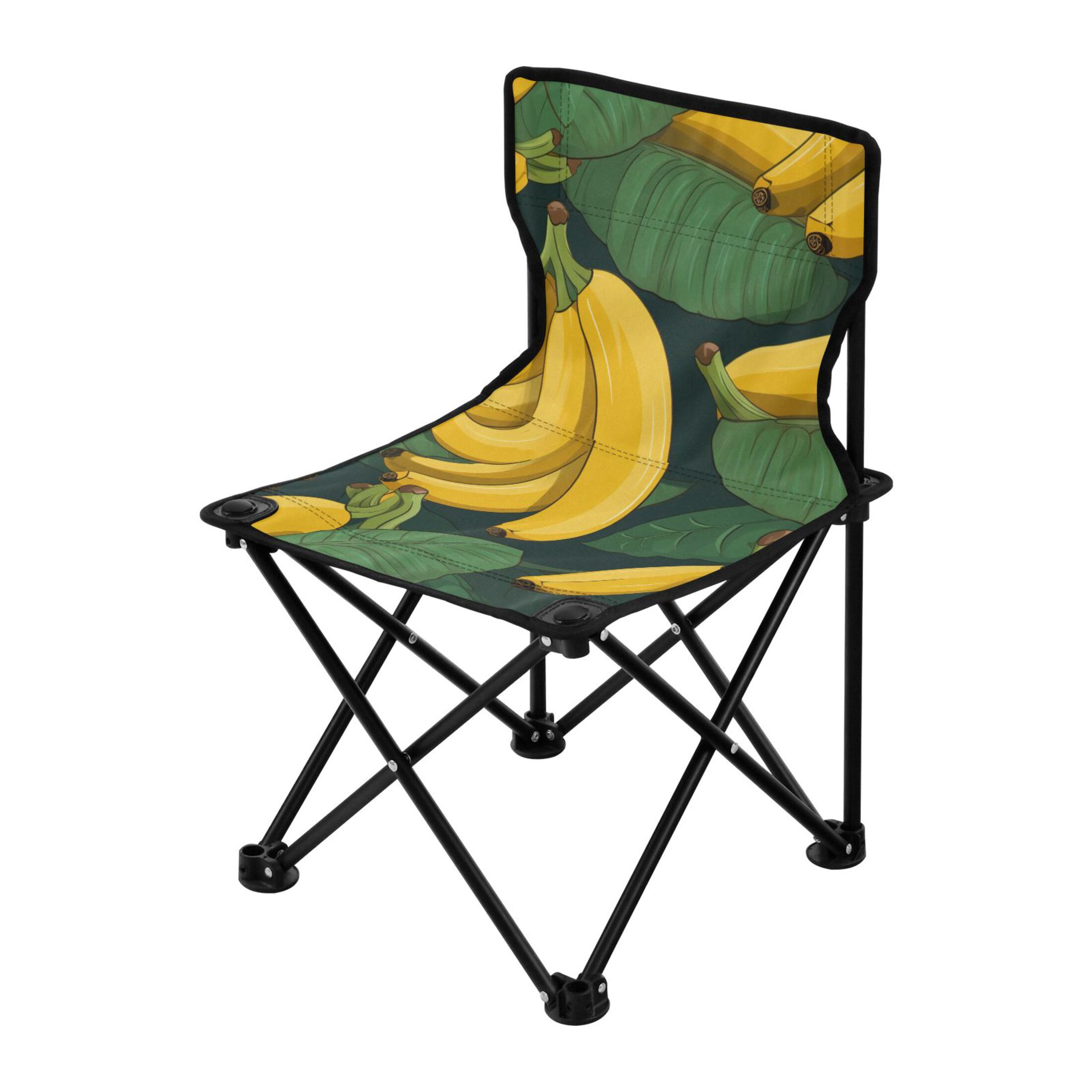 Bananas Portable Camping Chair Small for Kids Outdoor Folding Beach Chair Fishing Chair Lawn ...