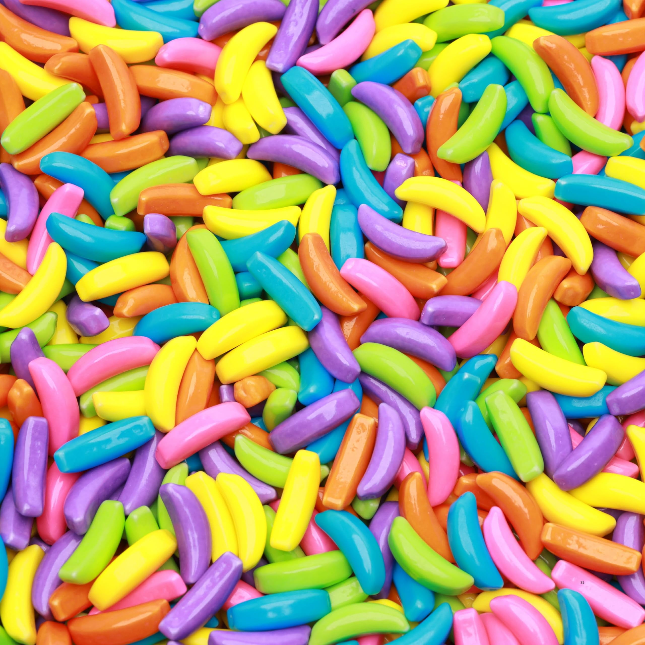 Bananas Runts Candy 15 OZ Assorted Crazy Banana Hard Candies for Party ...