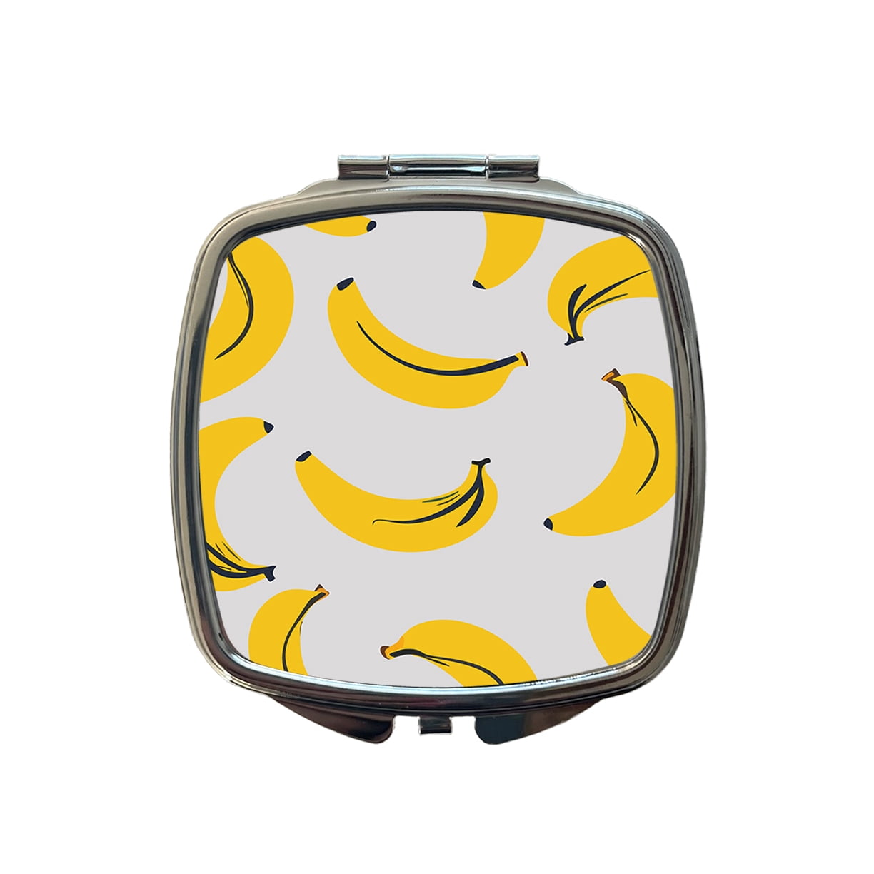 Bananas Scattered Pattern Travel Makeup Handbag Purse Small Pocket ...