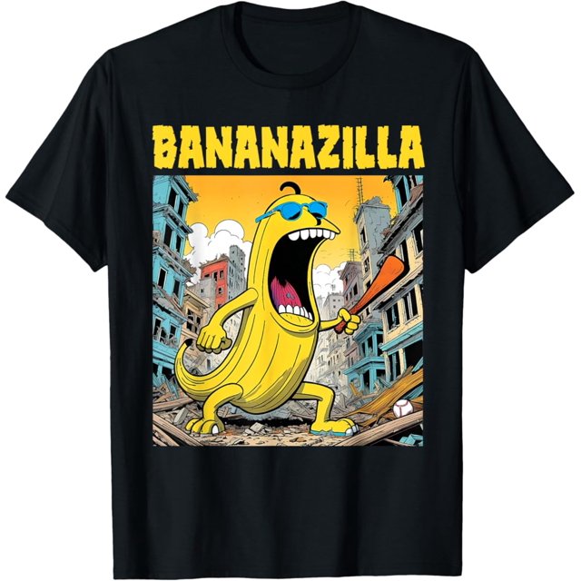 Bananazilla Banana Baseball Monster Bananas Youth Unisex Men Women T ...