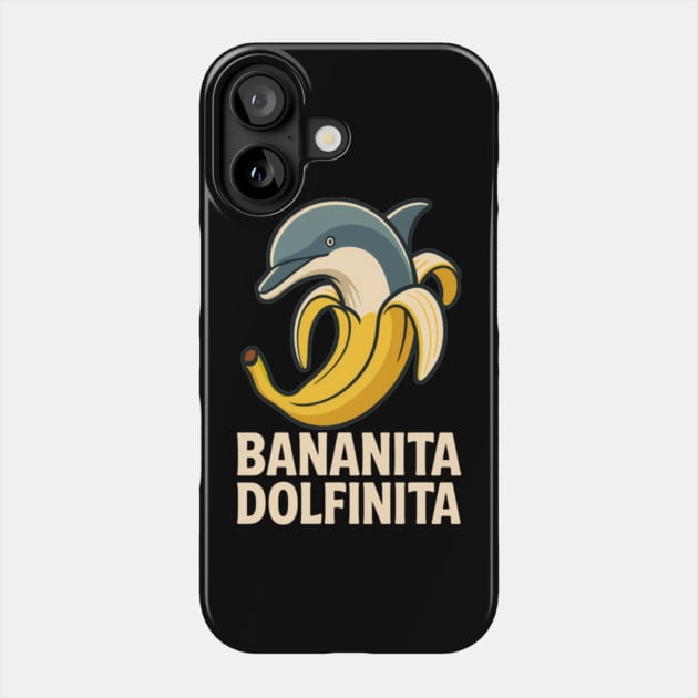 Bananita Dolfinita Funny Italian Brainrot Meme Case for Apple iPhone 11 ...