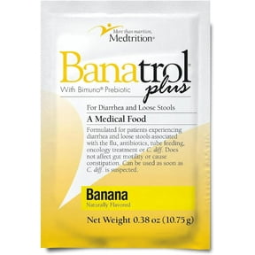 Medtrition Banatrol Plus Banana Powder Supplement, 10.75g Packets, 21 ...